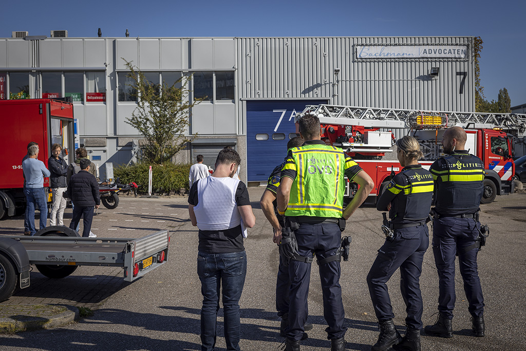 Grote brand in Amsterdam op Nieuwe Hemweg